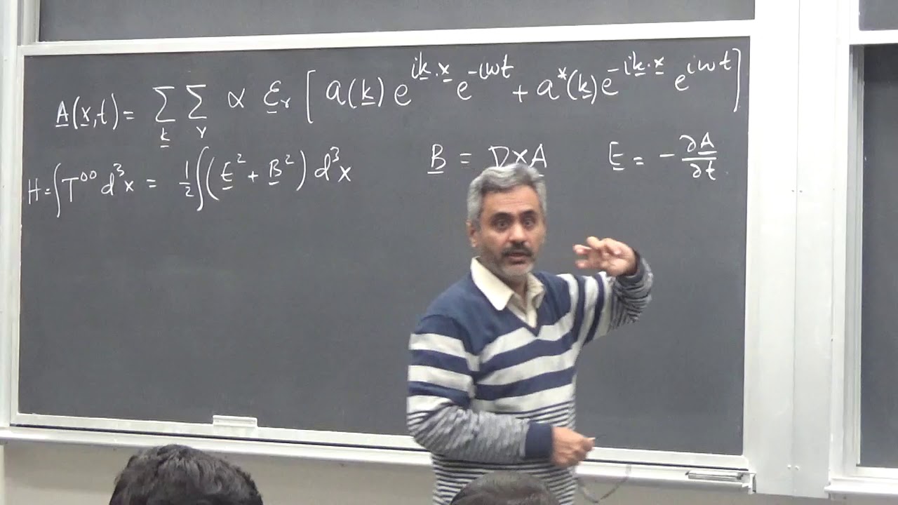 Introduction to Quantum Field Theory Lecture 2 - YouTube