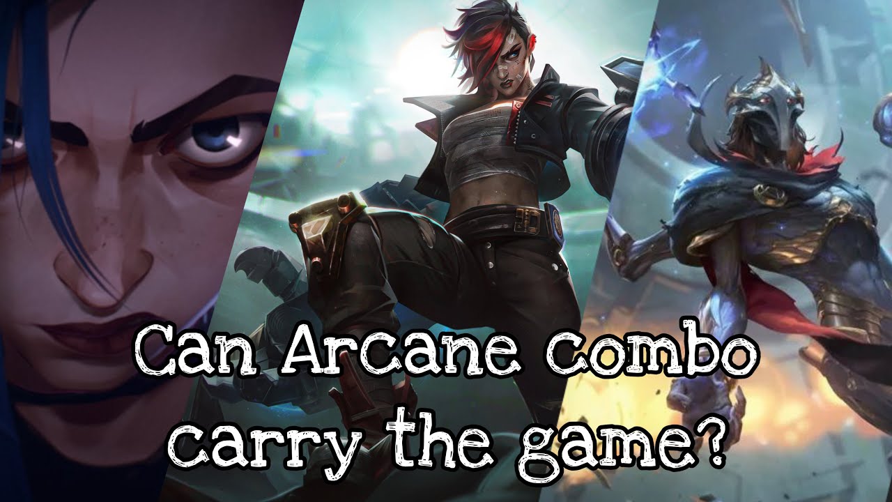 Can Arcane combo carry the game? Vi jungle gameplay //Feather - YouTube