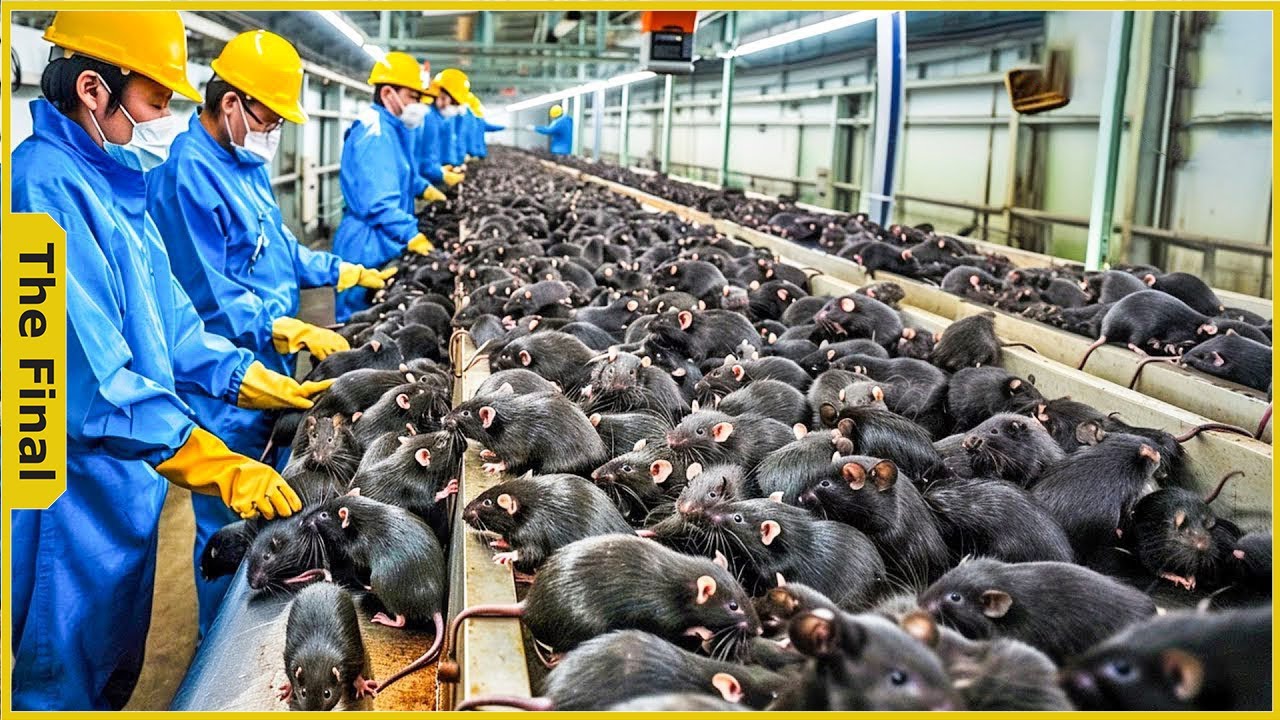 How Australia’s Rat Meat Factory Handles Millions of Rats Efficiently ...