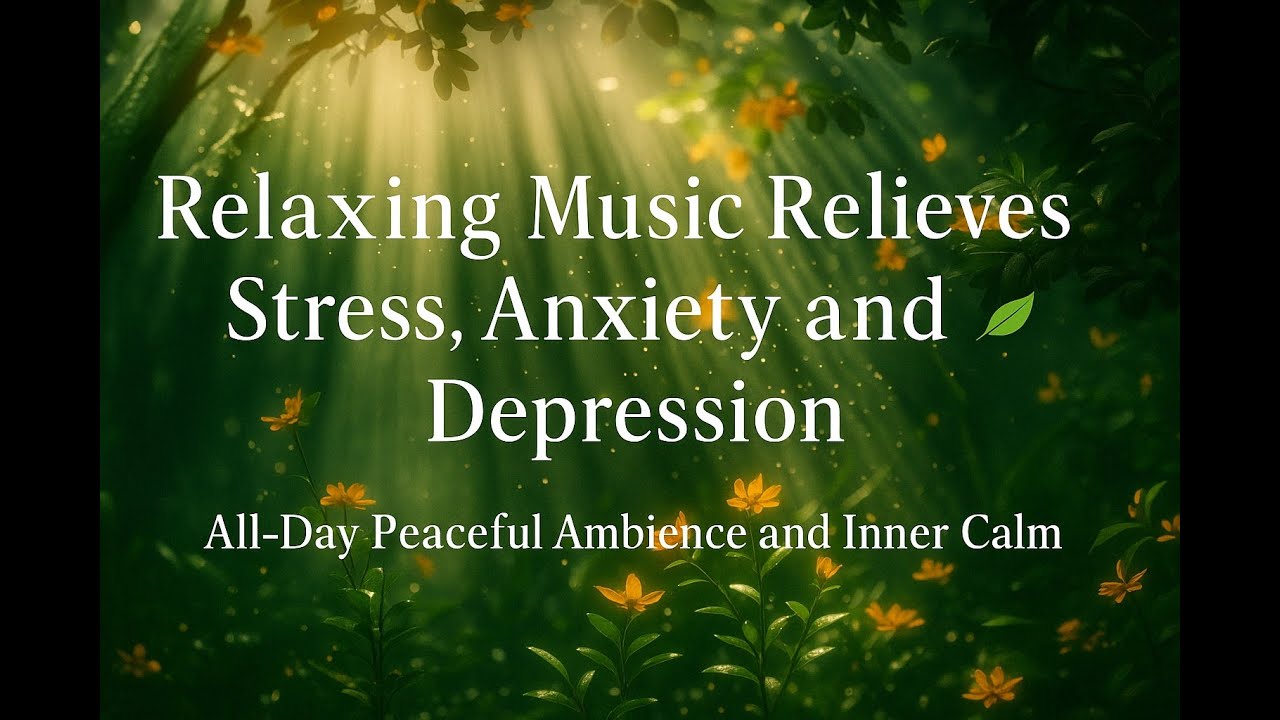 Relaxing Music Relieves Stress, Anxiety and Depression 🌿 | All-Day ...