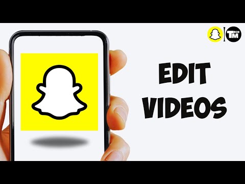 How to Edit Videos on Snapchat !!