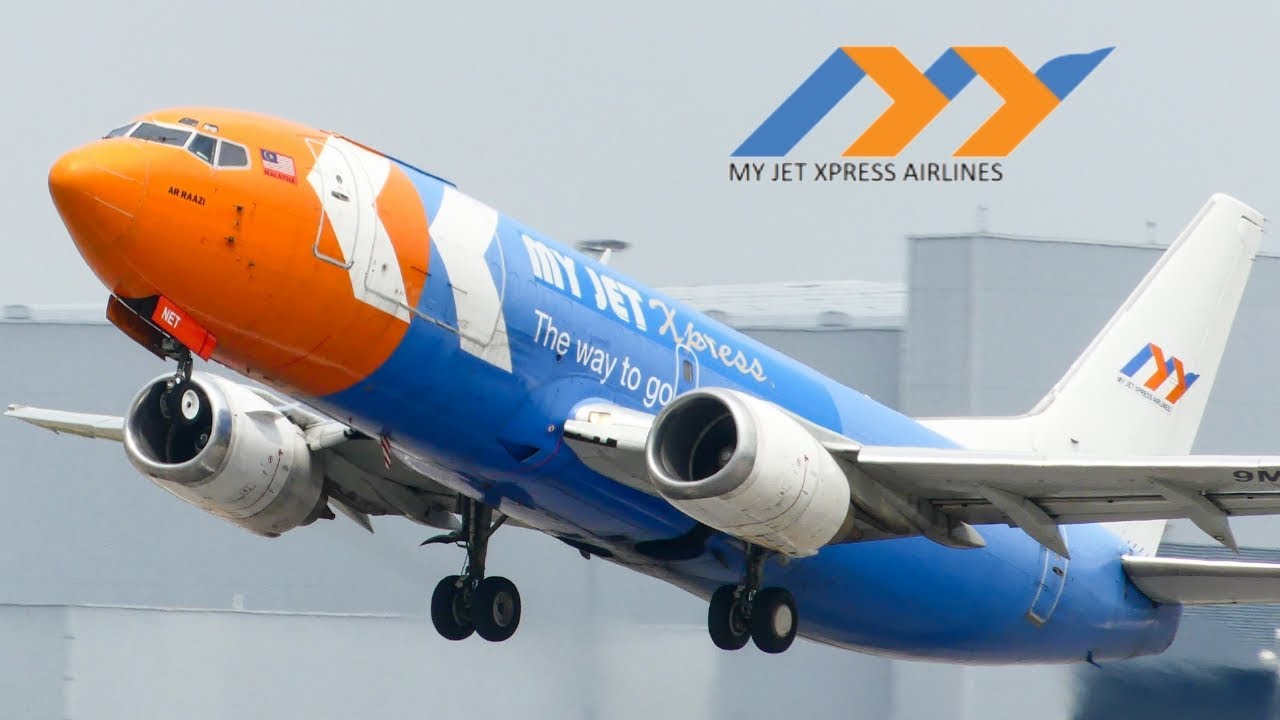 My Jet Xpress Airlines Fleet | Plane Spotting Kuala Lumpur ...