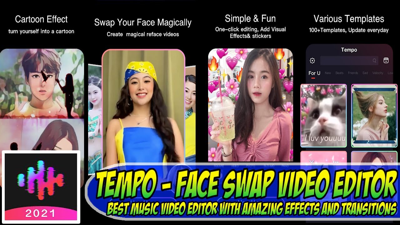 Tutorial On Tempo - Face Swap Video Editor 🔥Free Download🔥 Android APPS ...