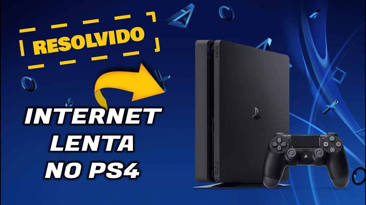 Como melhorar a internet no PS4 - TODOS DEVERIAM FAZER ISSO / método ...