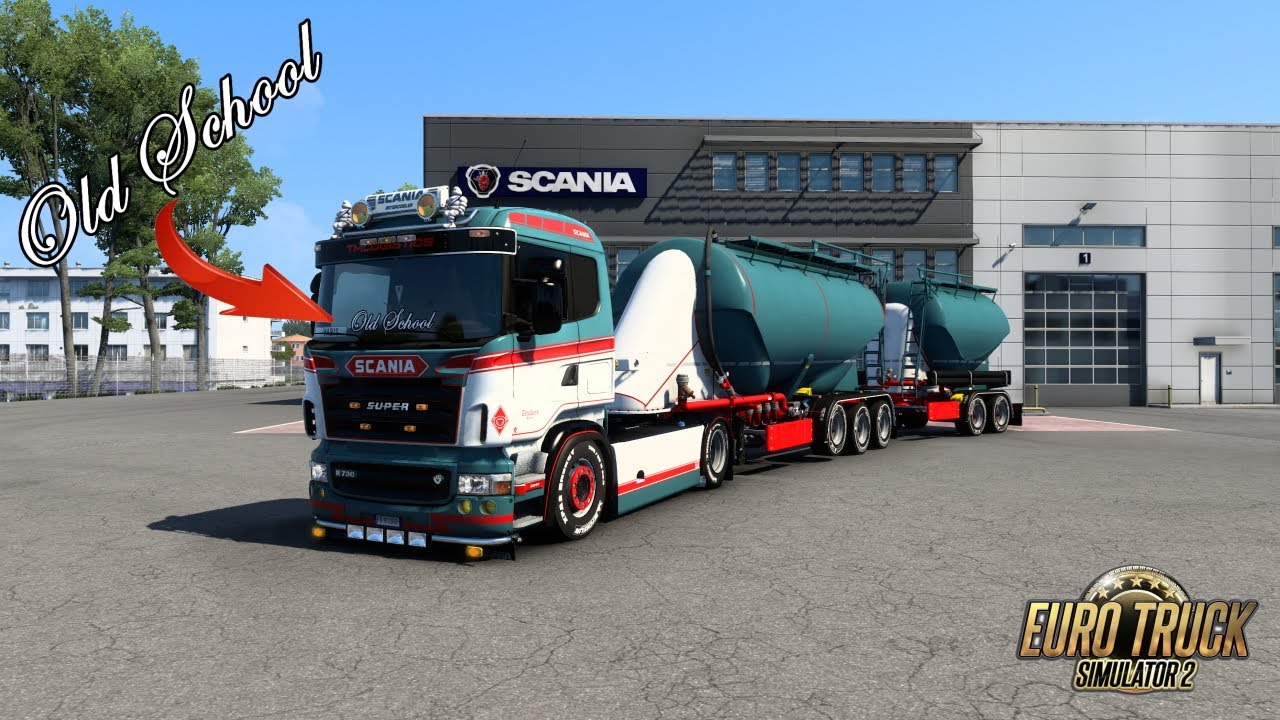 🔴 #ets2 #mod 2 MOD made by me for RJL Scania R730 V8. Just a ...