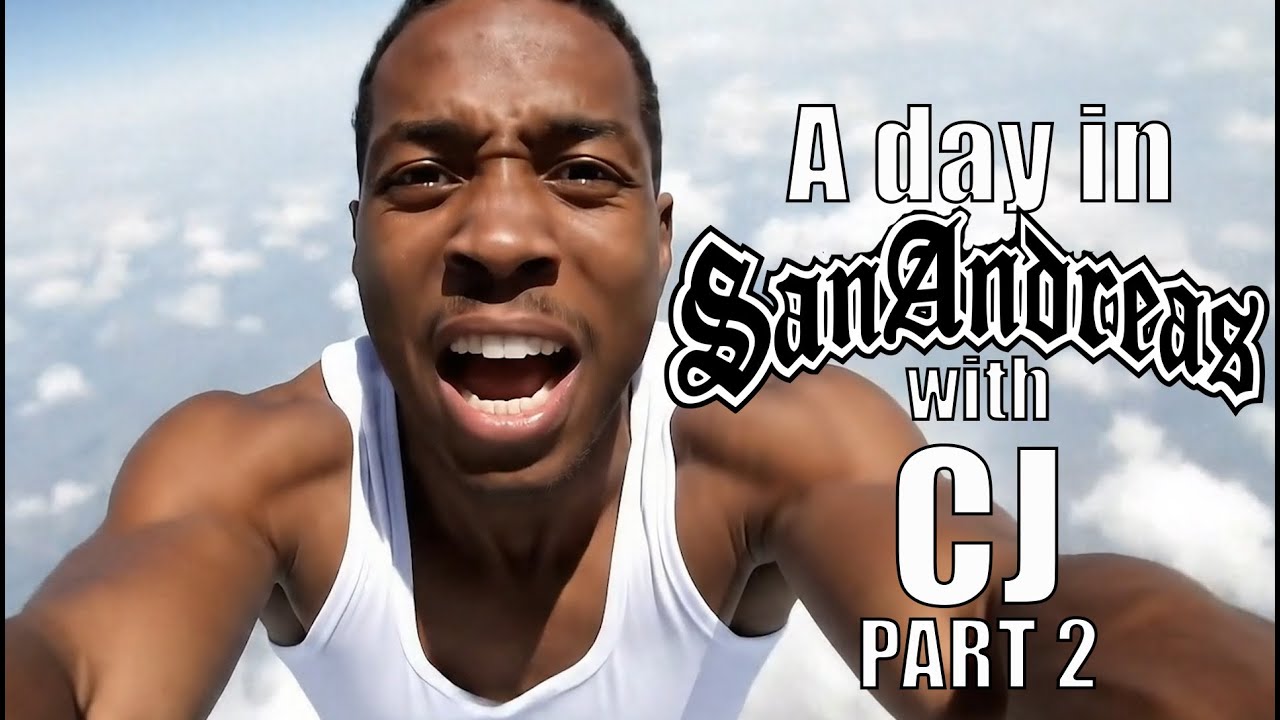 GTA of Real Life! A trip around San Andreas with CJ! - #CJVlogPart2 ...