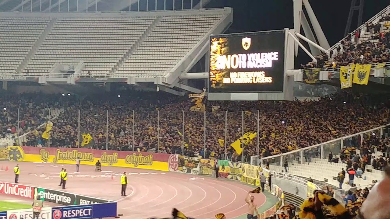 AEK-Milan (ΑΕΚ-Μίλαν) Να παίζει η ΑΕΚαρα στα Φιλαδέλφεια... - YouTube