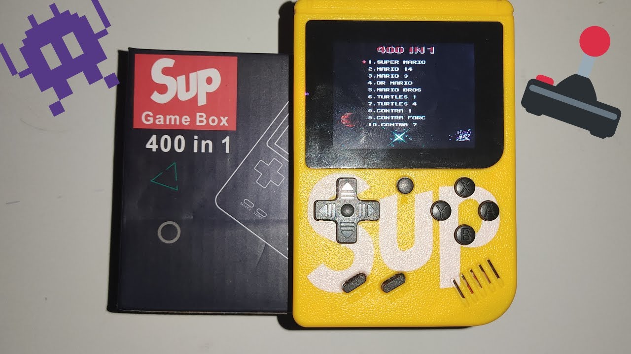 SUP Game Box Plus 400 in 1 - YouTube
