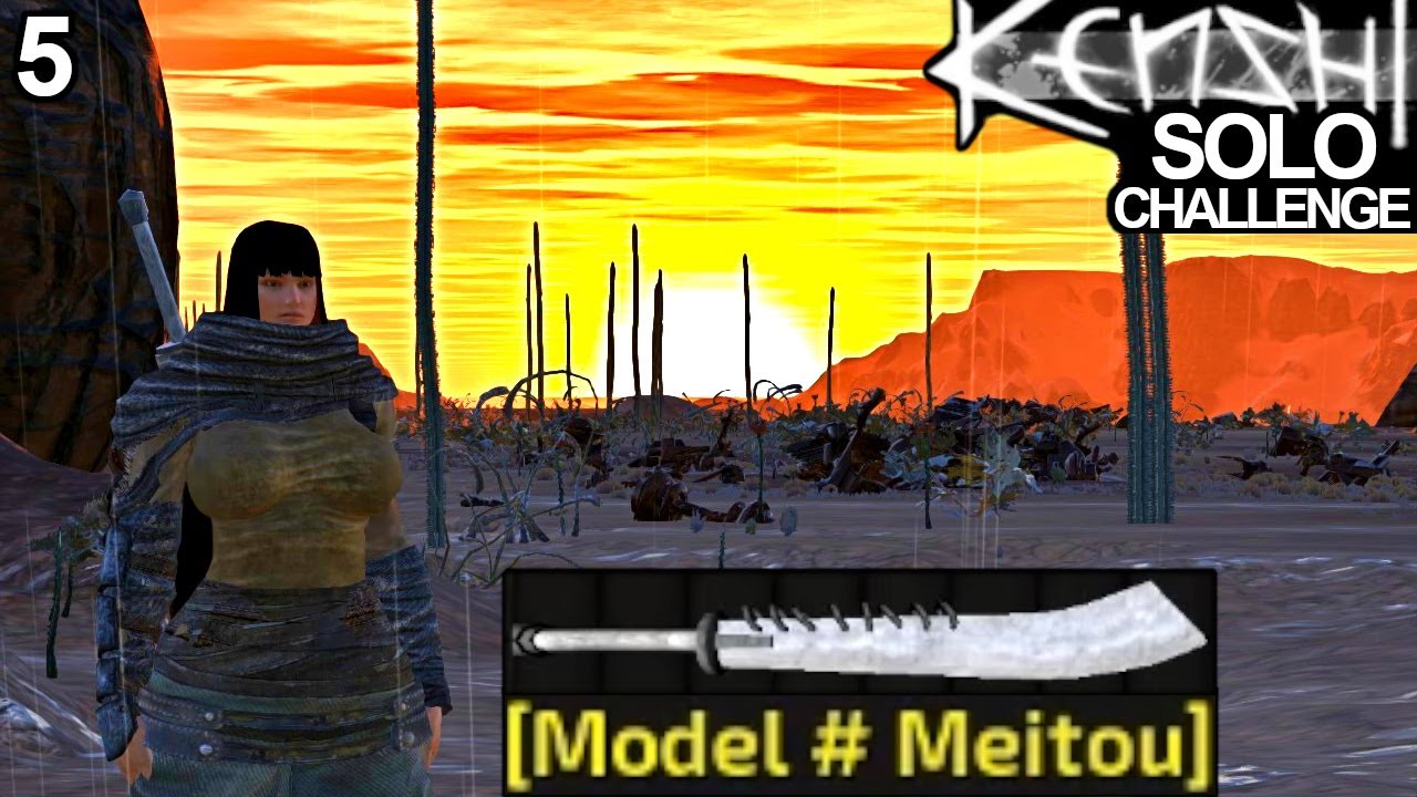 Kenshi Solo Challenge - Part 5, Meitou Ringed Sabre - YouTube