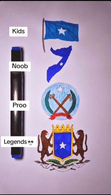 How to draw Somalia 🇸🇴 #easy #howtodraw #drawings #artist #arts - YouTube