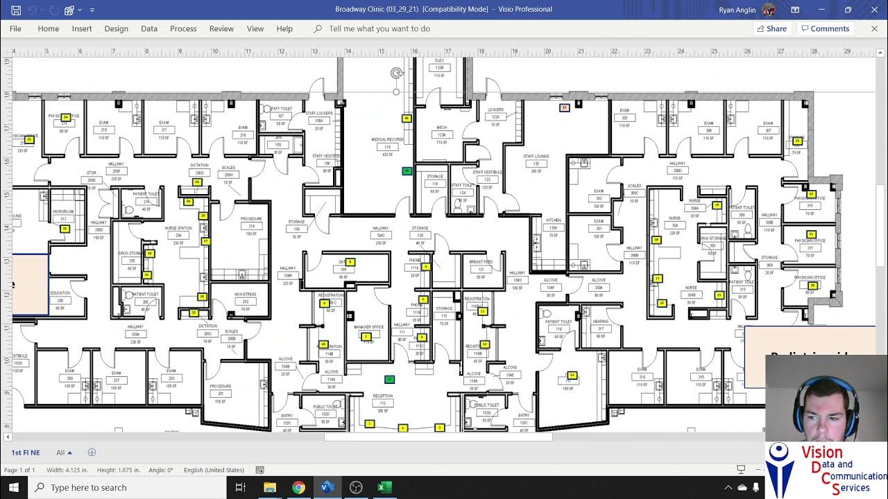 (#6) Create an Excel sheet from a Visio Map - YouTube