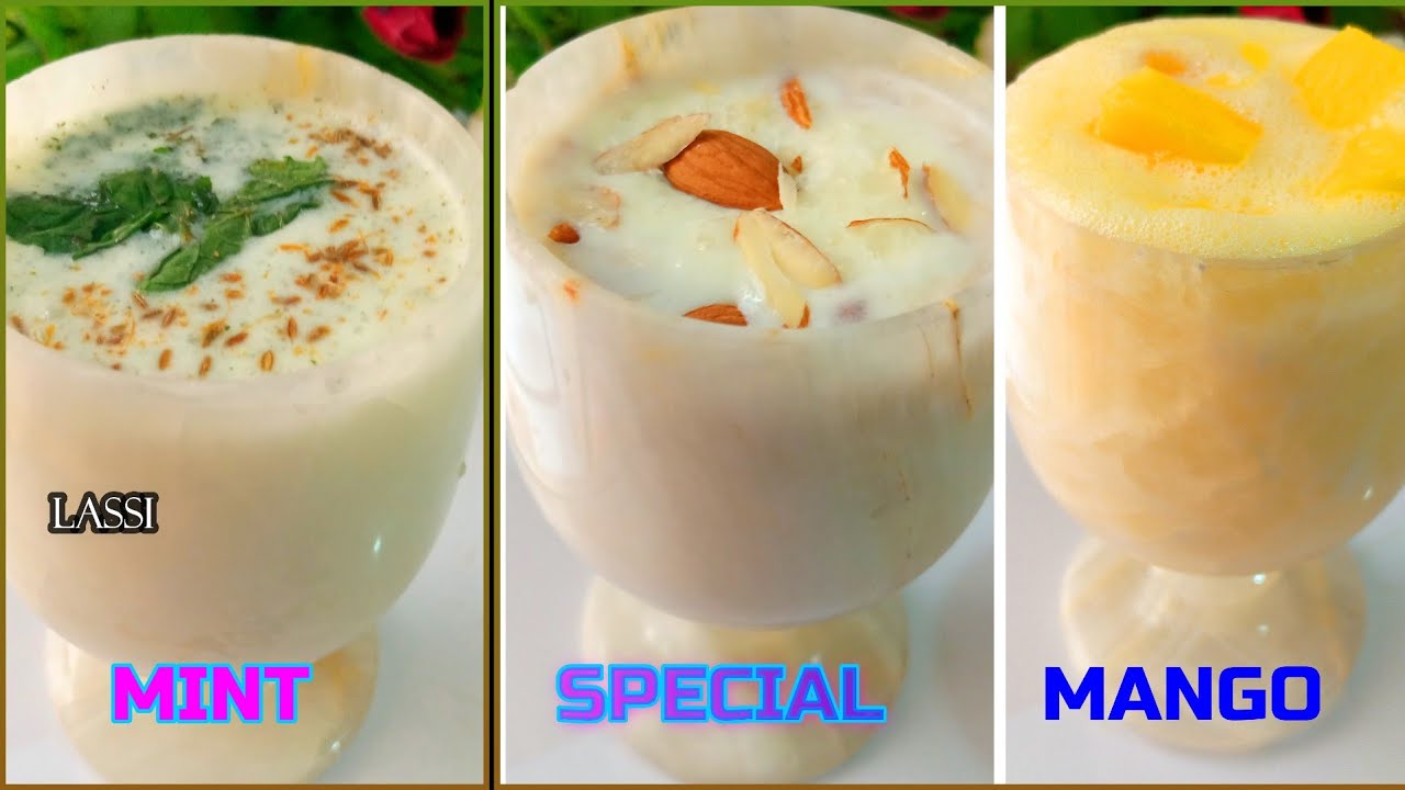 A glass of lassi on a hot day keeps you refreshed and hydrated for ...