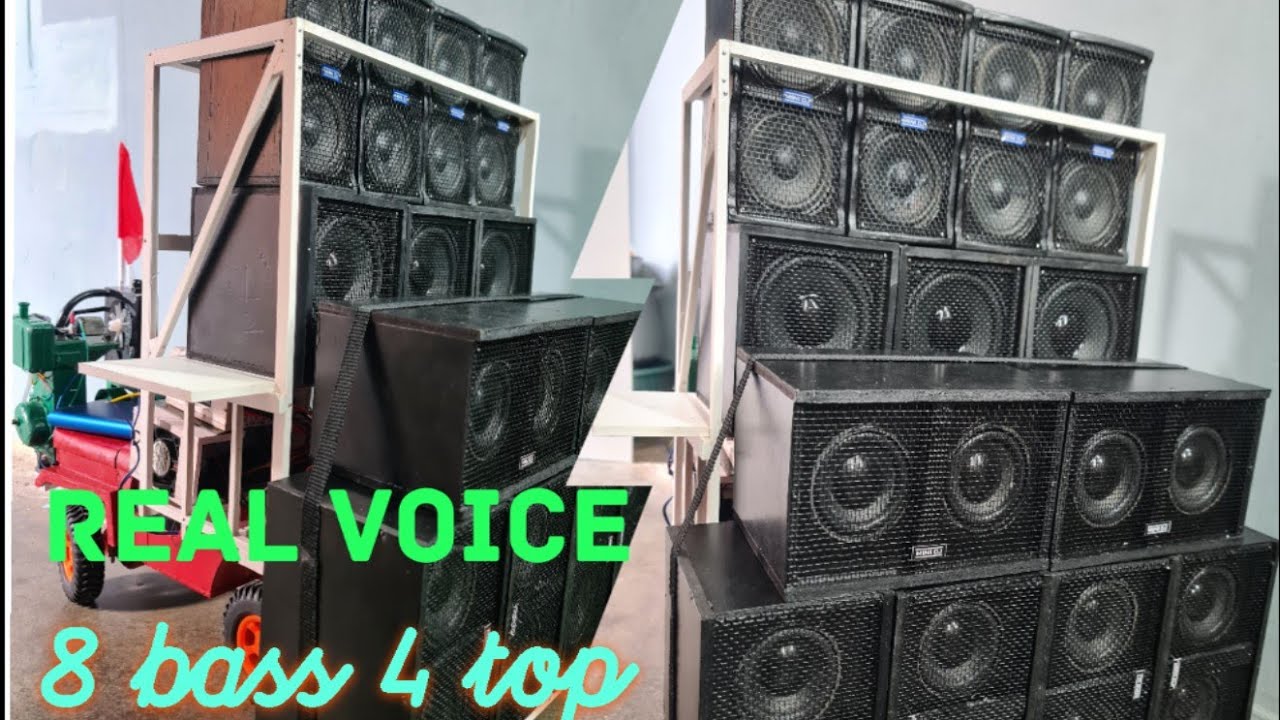 Mini DJ 8 Bass 4 Top Jeep Setup Real voice 👌 - YouTube