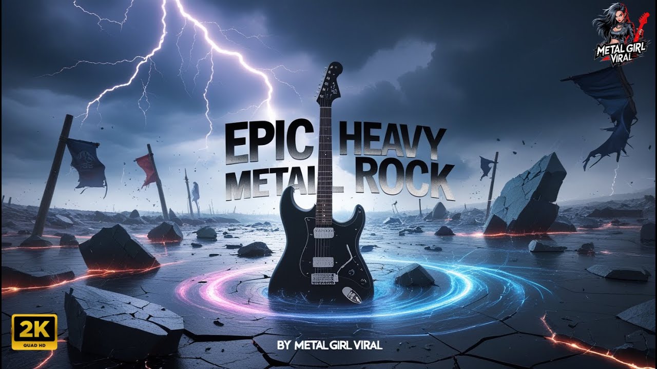 AI Cinematic | Epic Instrumental Heavy Metal Rock | Sonic Storm of ...