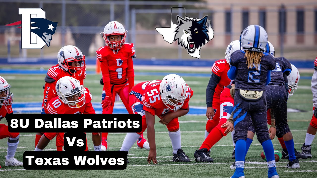 8U Dallas Patriots vs Texas Wolves Big 12 N Crowley HS Fort Worth TX ...
