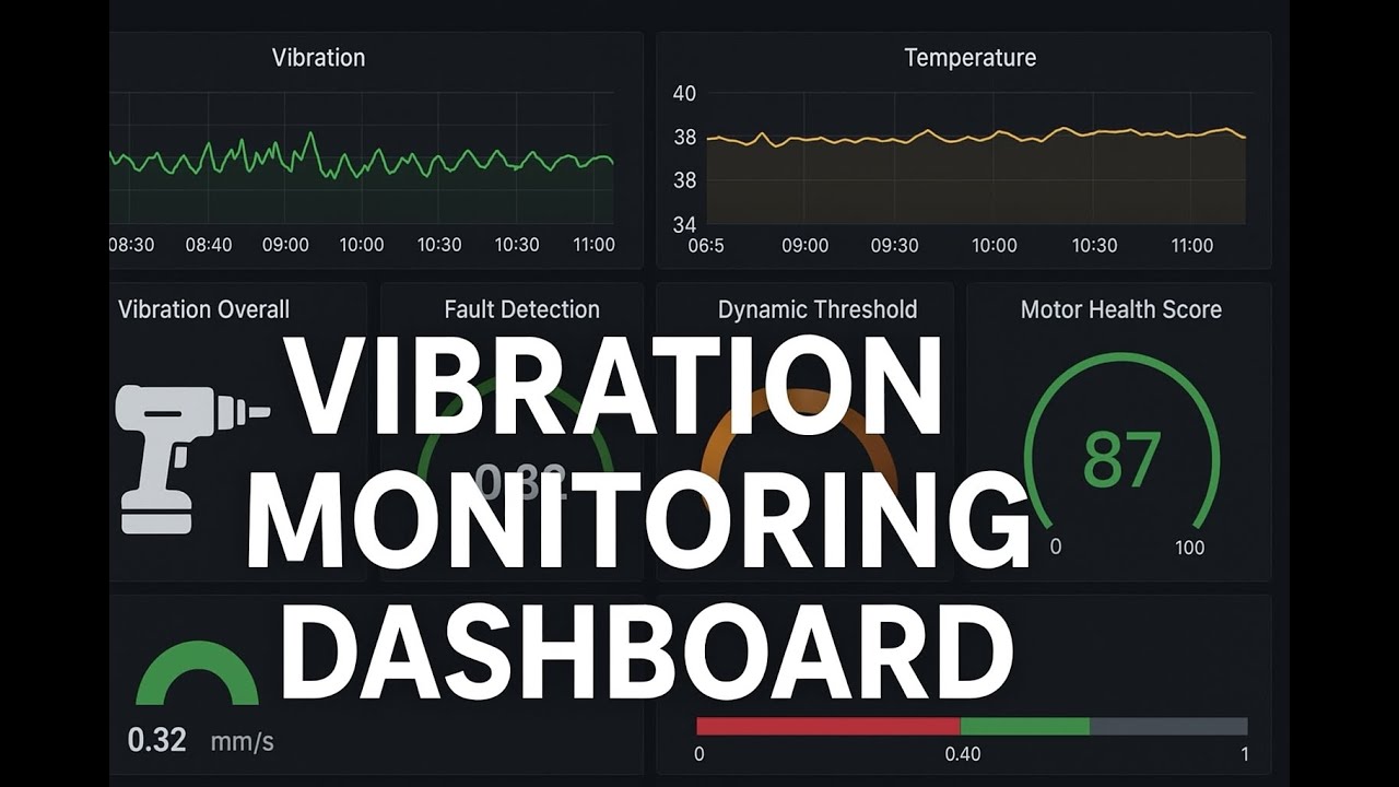 vibration fault monitoring dashboard - YouTube