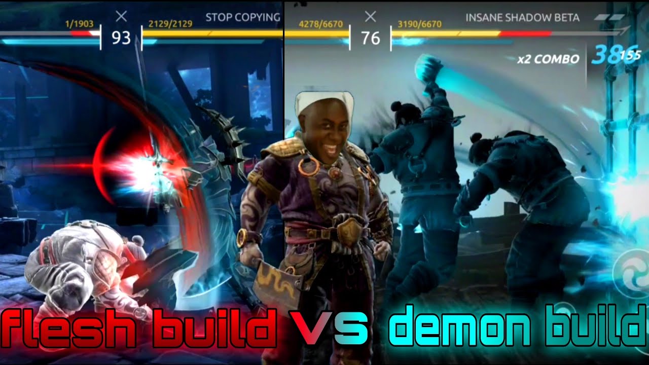 butcher🥩 with all builds + recommended and combo tips || shadow fight ...
