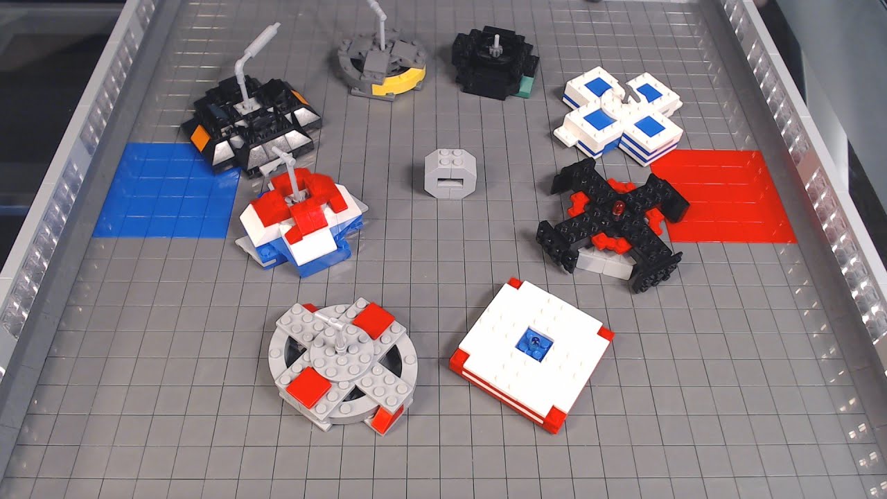 Lego Battlebots Full Body Spinner tournament! - YouTube