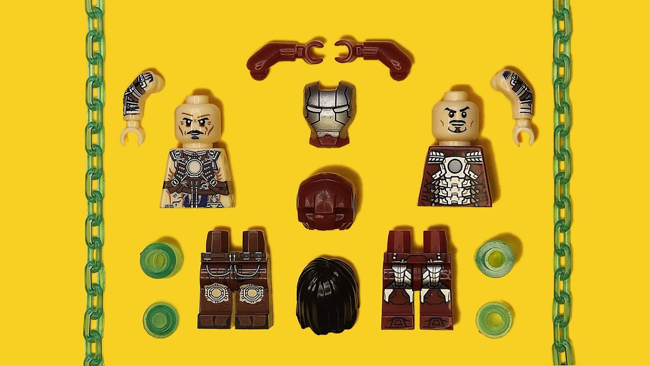 LEGO Tony Stark VS. Ivan Vanko | Iron Man 2 | Unofficial Minifigure ...