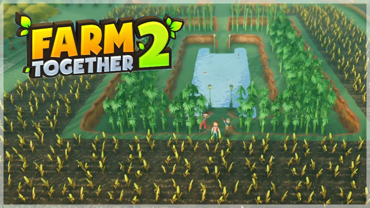 Multi Level Garden Build With Terraforming | Farm Together 2 | Part 8 ...