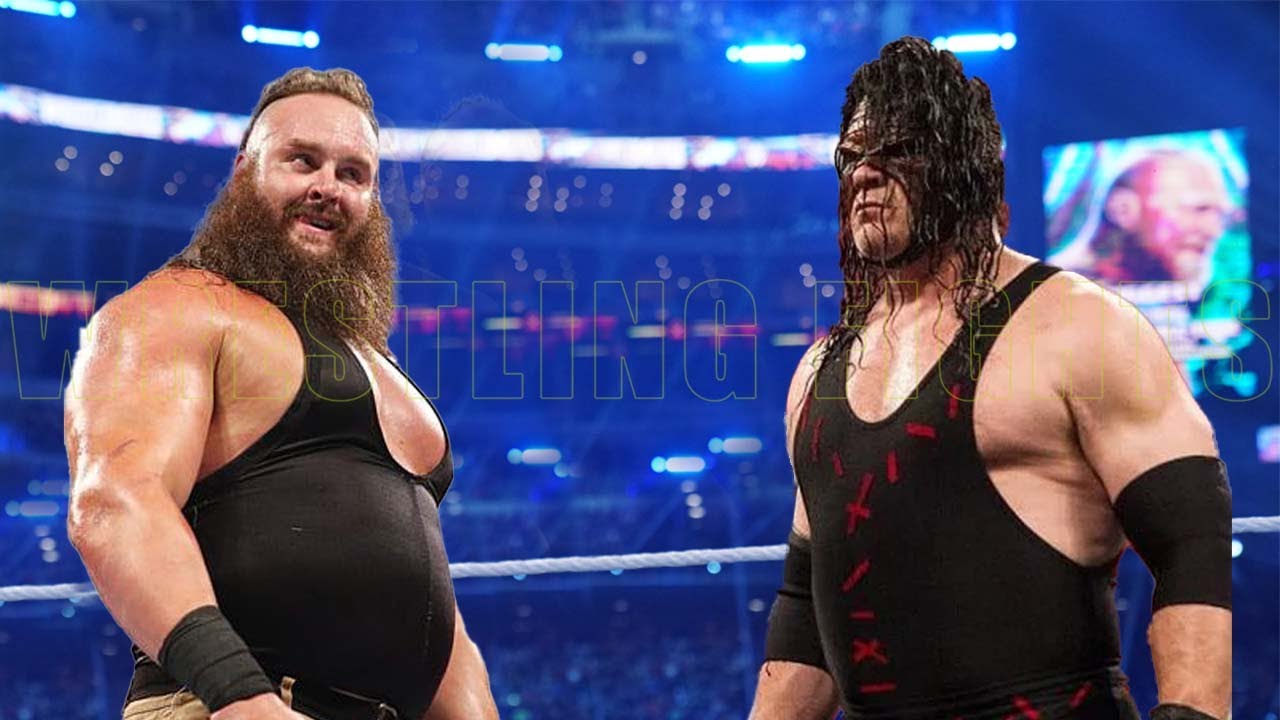 Kane vs Braun Strowman Match Wrestling Fights - YouTube