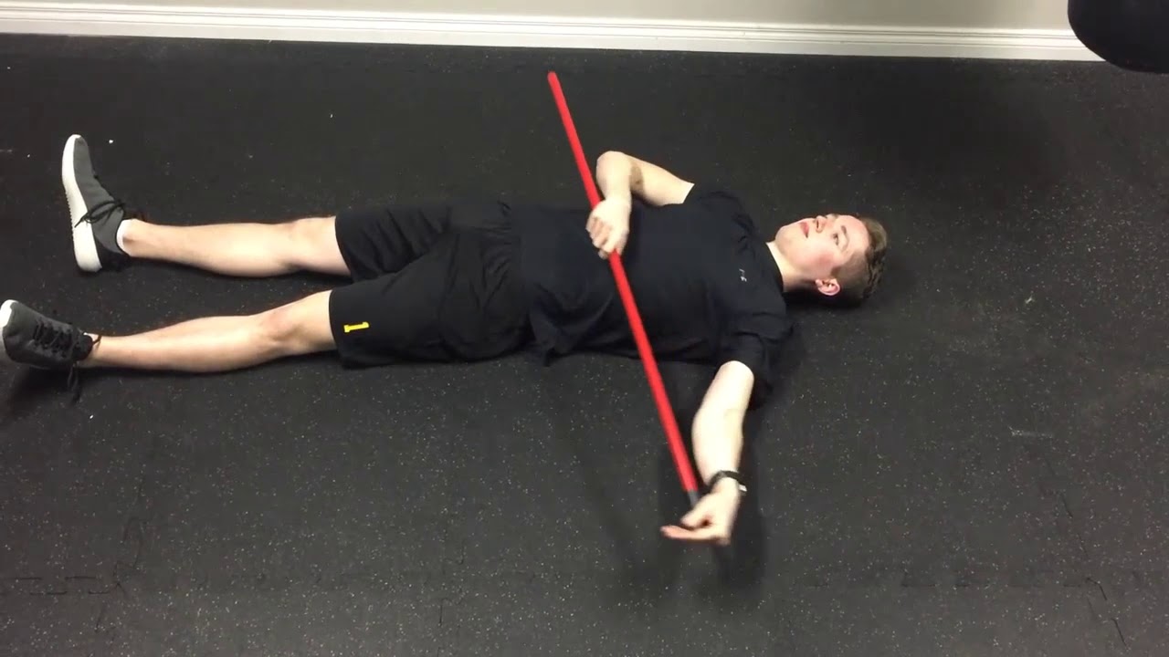 Glen Sather Clinic, UAlberta: Assisted Shoulder Abduction - YouTube