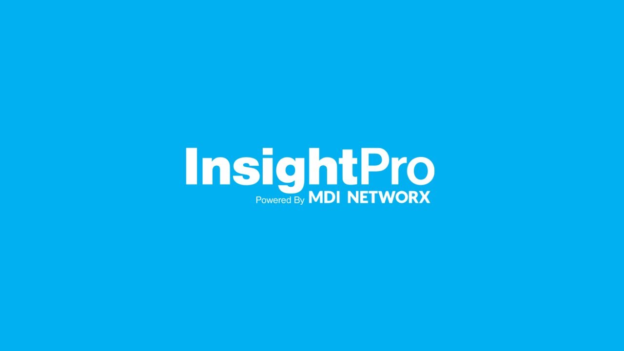 Introduction | MDI InsightPRO Platform and Solutions - YouTube