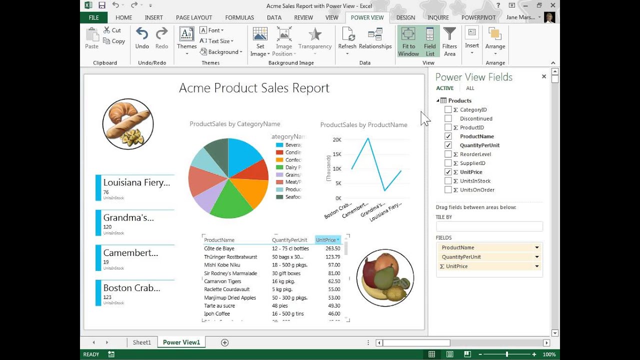 Excel 2013 Zoom In On A Power View Report YouTube Excel 2013 Zoom In On A Power View Report YouTube