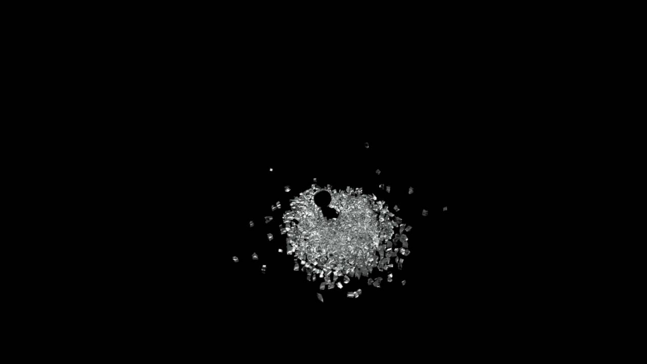 Glass explosion with sound effects - Cinema 4D - YouTube