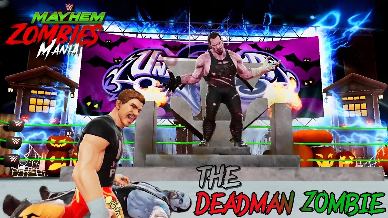 The Deadman Zombie 6STAR Zombie Undertaker Mayhem Zombie WWE MAYHEM ...