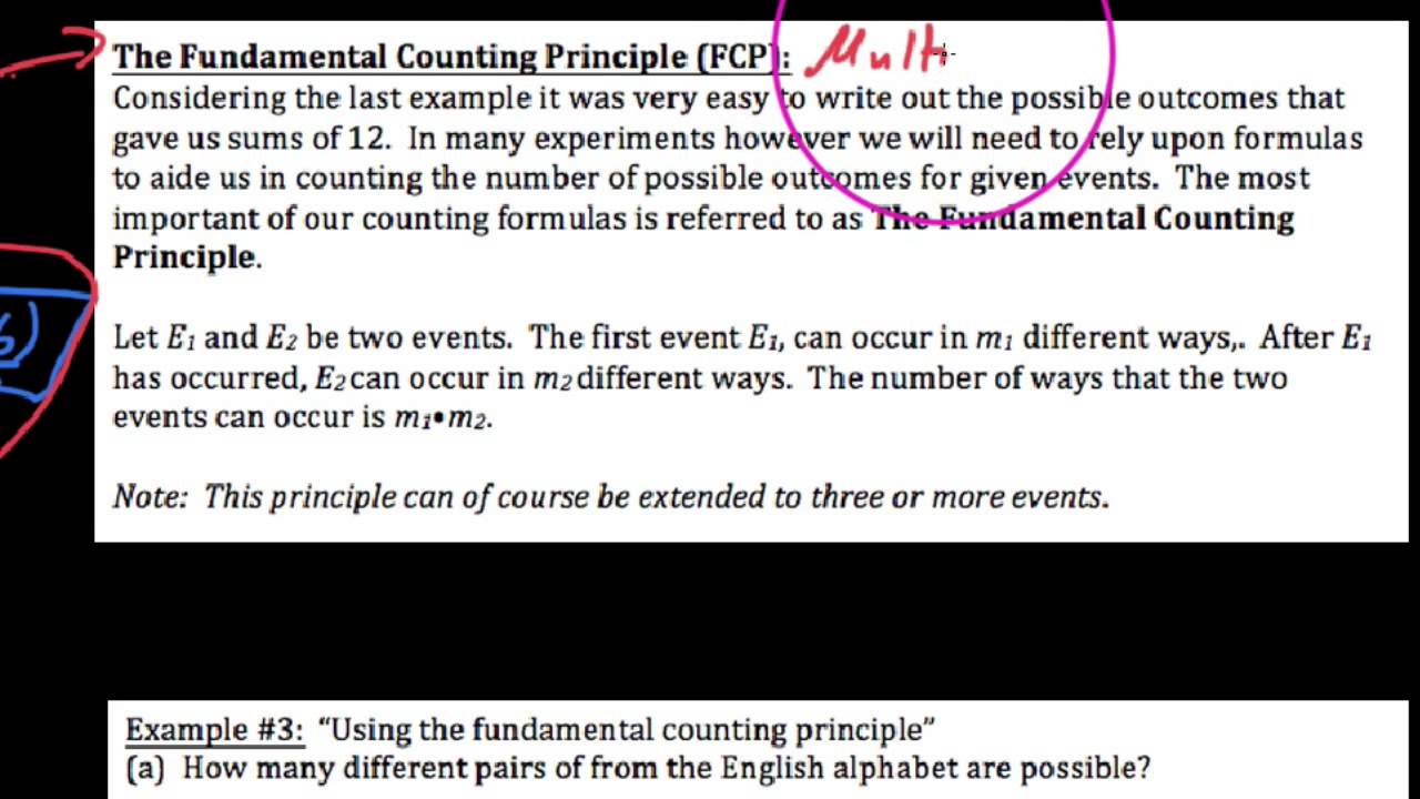 HPC 9.6.1, The Fundamental Counting Principle (FCP) - YouTube
