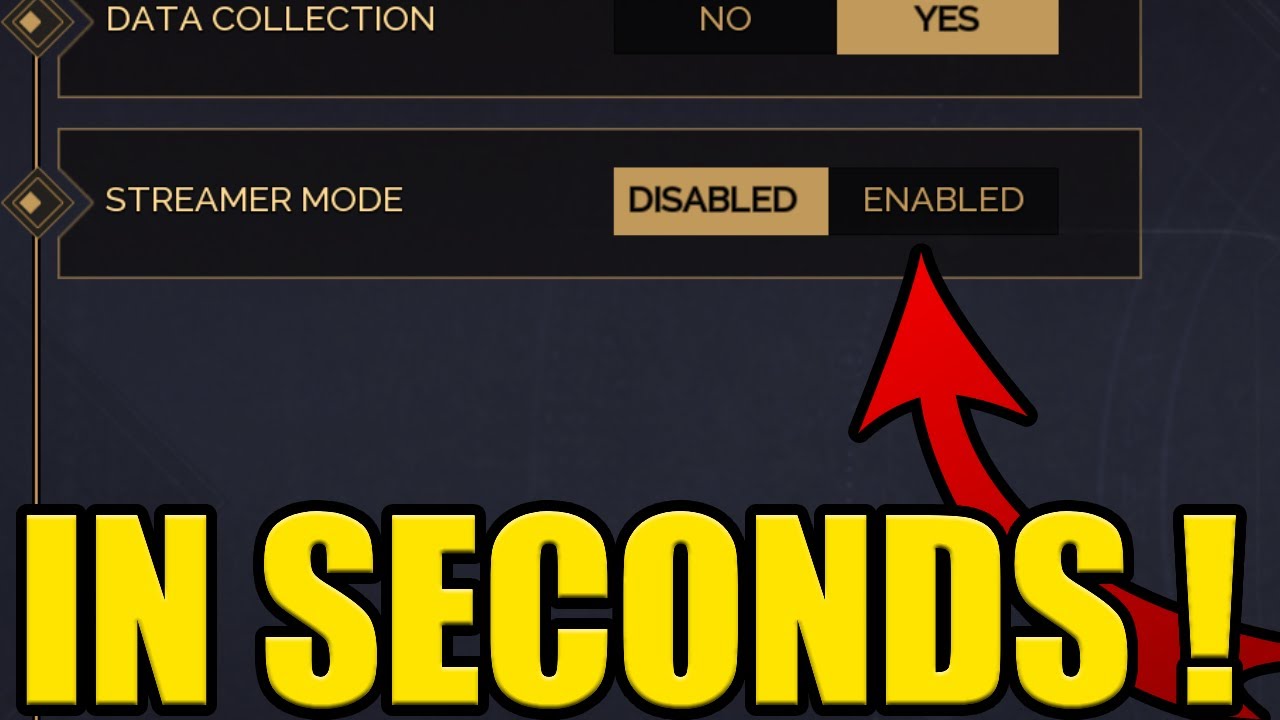 HOW to TURN ON or OFF STREAMER MODE in DUNE AWAKENING - YouTube
