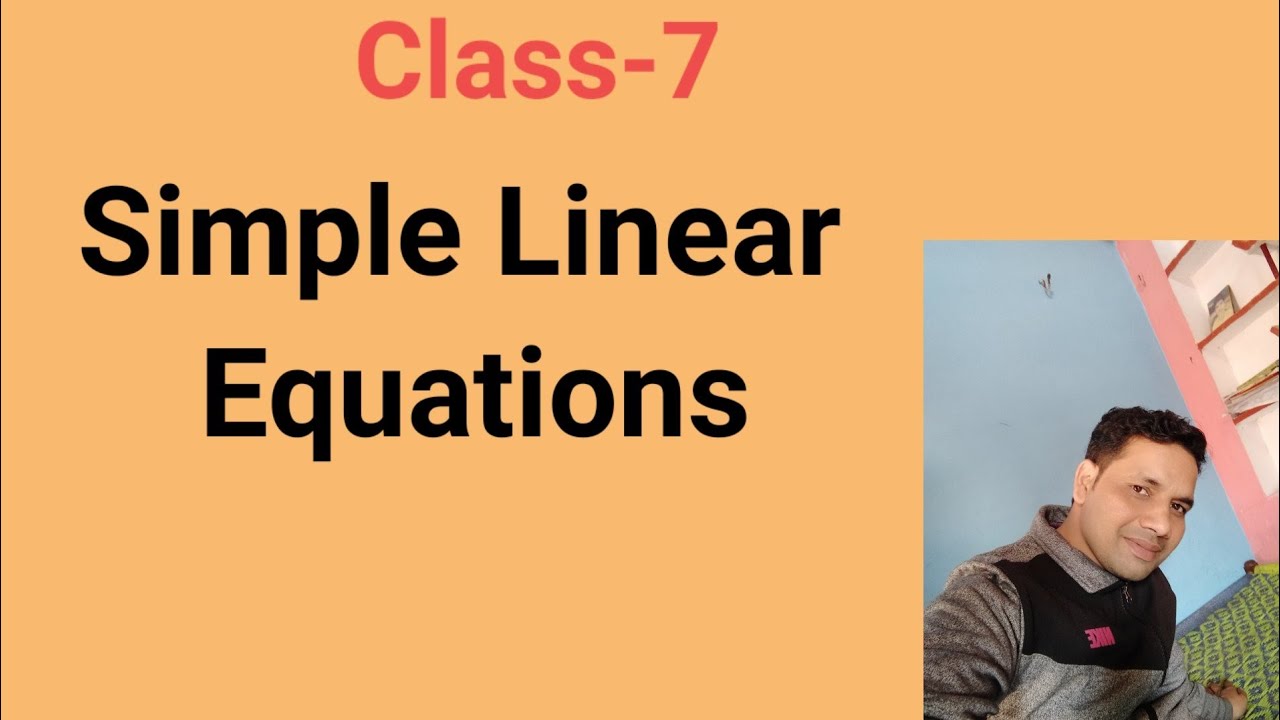 Class 7,simple linear equations, ex7.2, Q2, 3 - YouTube