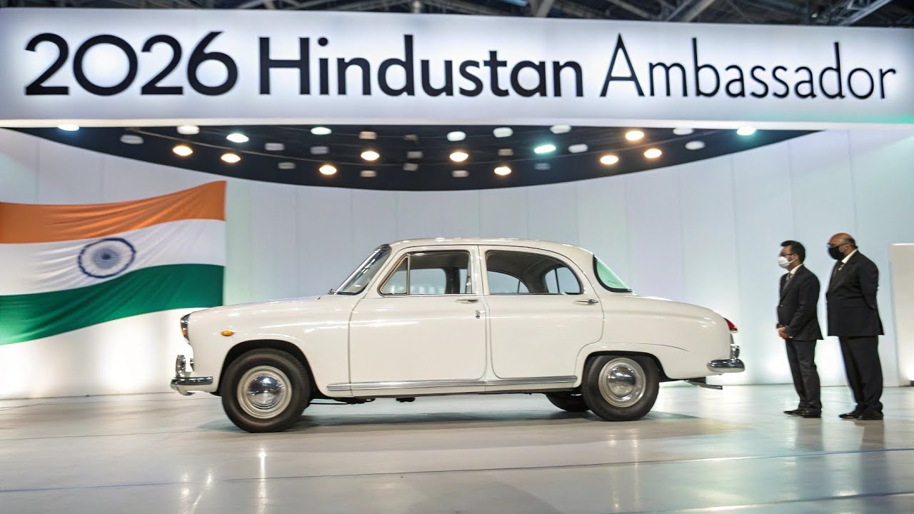 New Look 2026 Hindustan Ambassador 😱 | New Design, New Features ...