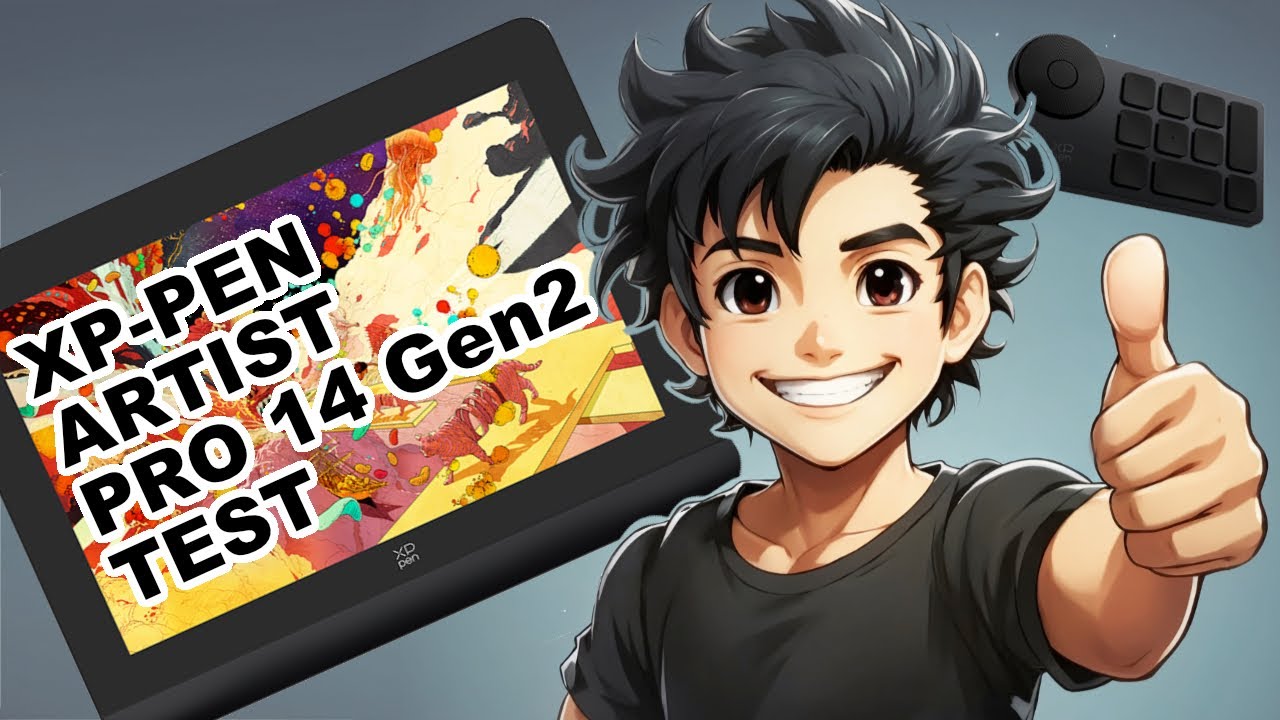 XP-Pen Artist Pro 14 (Gen 2) Unboxing & Test - YouTube