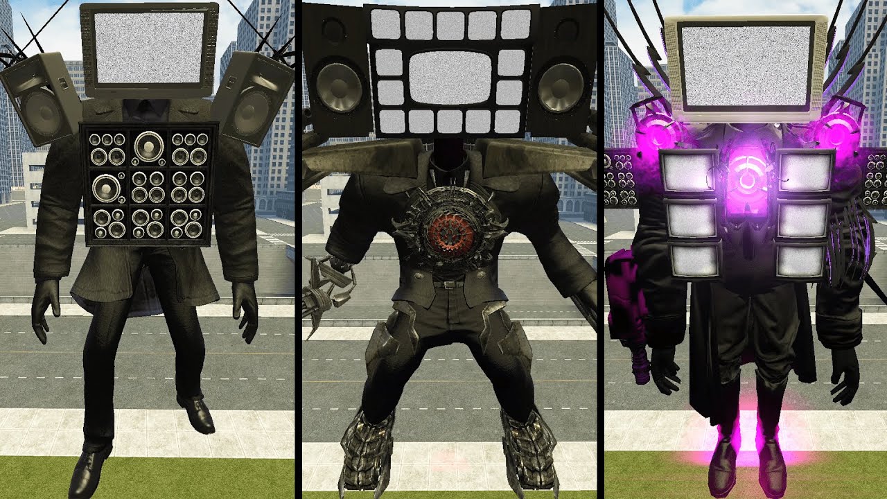 EVOLUTION OF NEW UPGRADED TITAN TV MAN V2 in Garry's Mod - YouTube