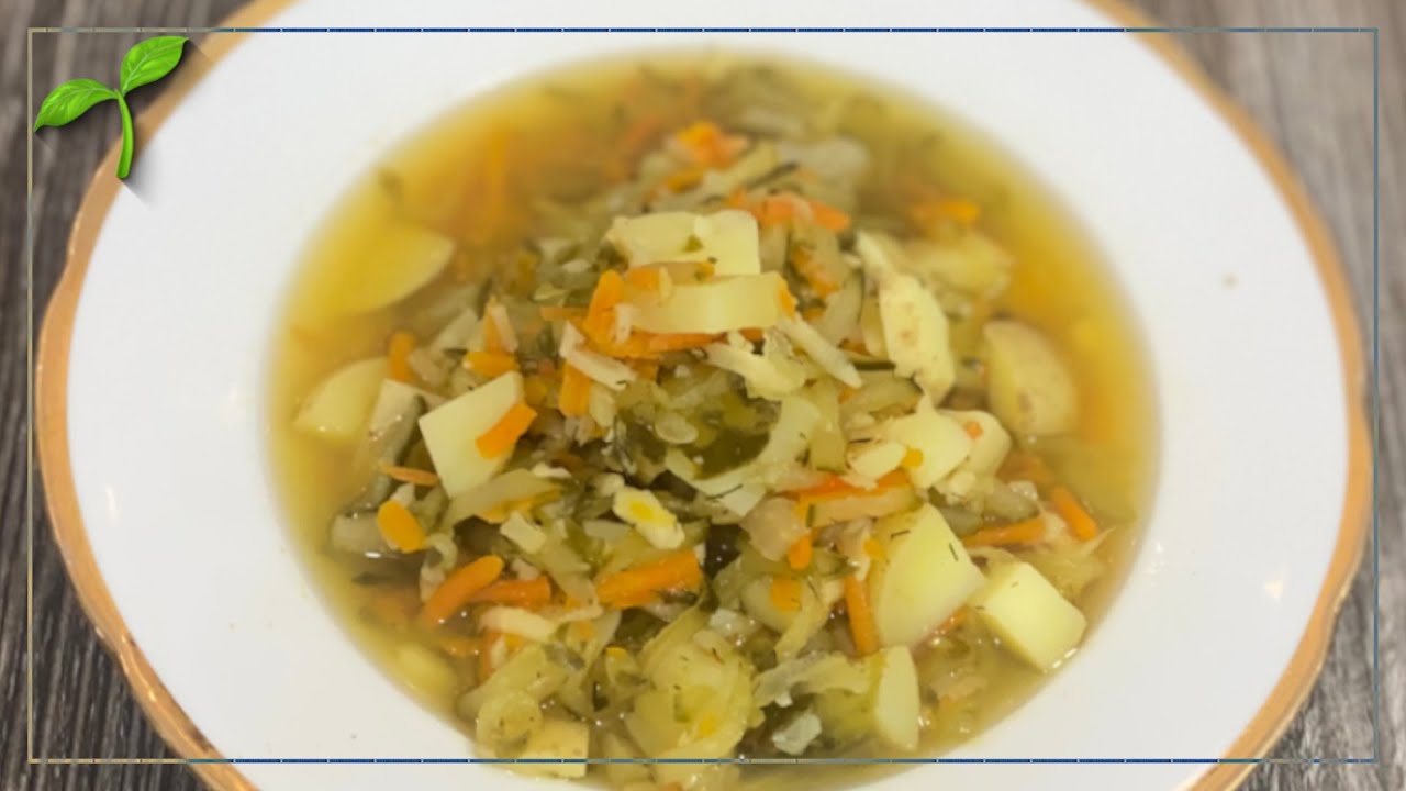 Sour Cucumbers Soup 👌 25 minutes - Vegan 🌱 - YouTube