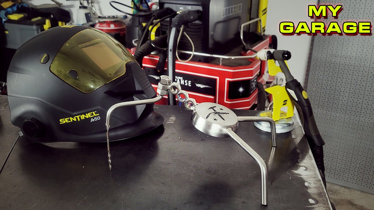 DIY Welder's third hand You must have this !!! - YouTube