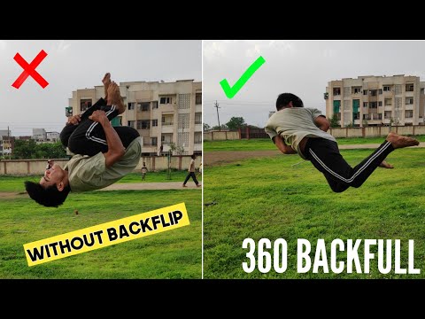 Learn 360 Backfull without Backflip | Rajkumar karki