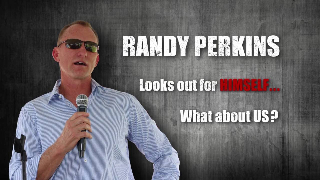 Randy Perkins Looks Out For Himself (FL-18 Web) - YouTube