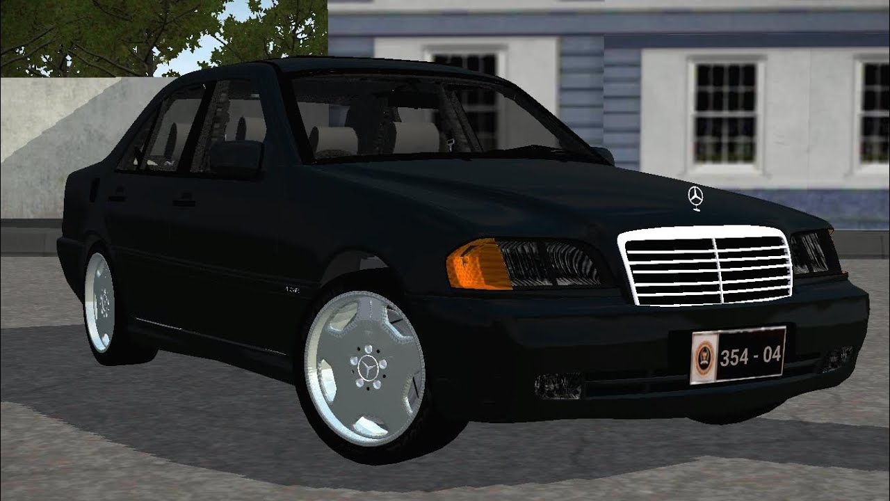 Mod BUSSID - Mercedes-benz W202 C55 AMG 1998 - YouTube