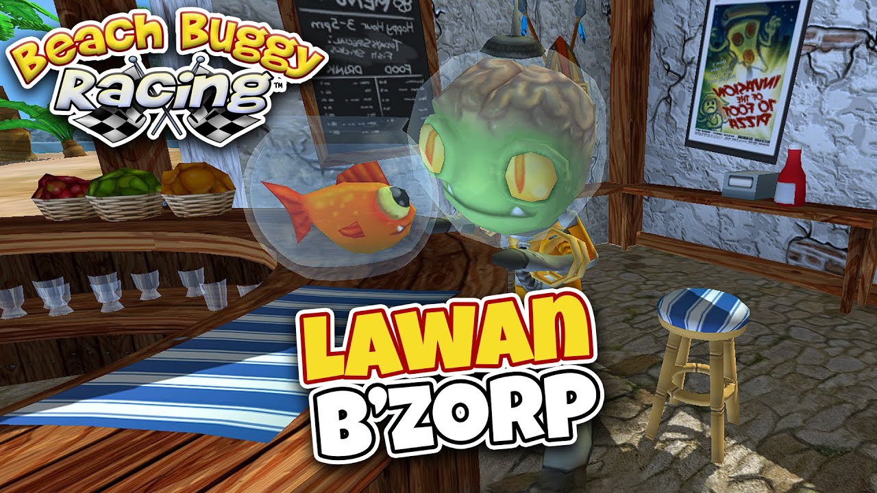 SEMOGA MENANG LAWAN ALIEN B'ZORP! - Beach Buggy Racing #6 - YouTube
