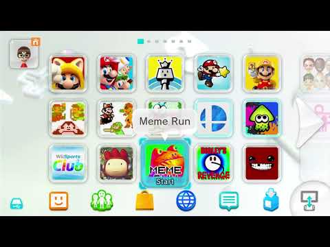 Wii U & VWii Menu Tour 6/10/23 - YouTube