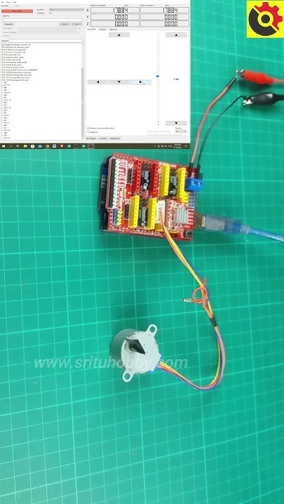 CNC Shield with GRBL controller | Arduino with CNC shield #sritu_hobby #arduinoproject @sritu ...
