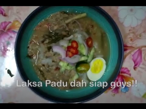 Cara-cara masak Laksa Semarang Mak Jah - YouTube