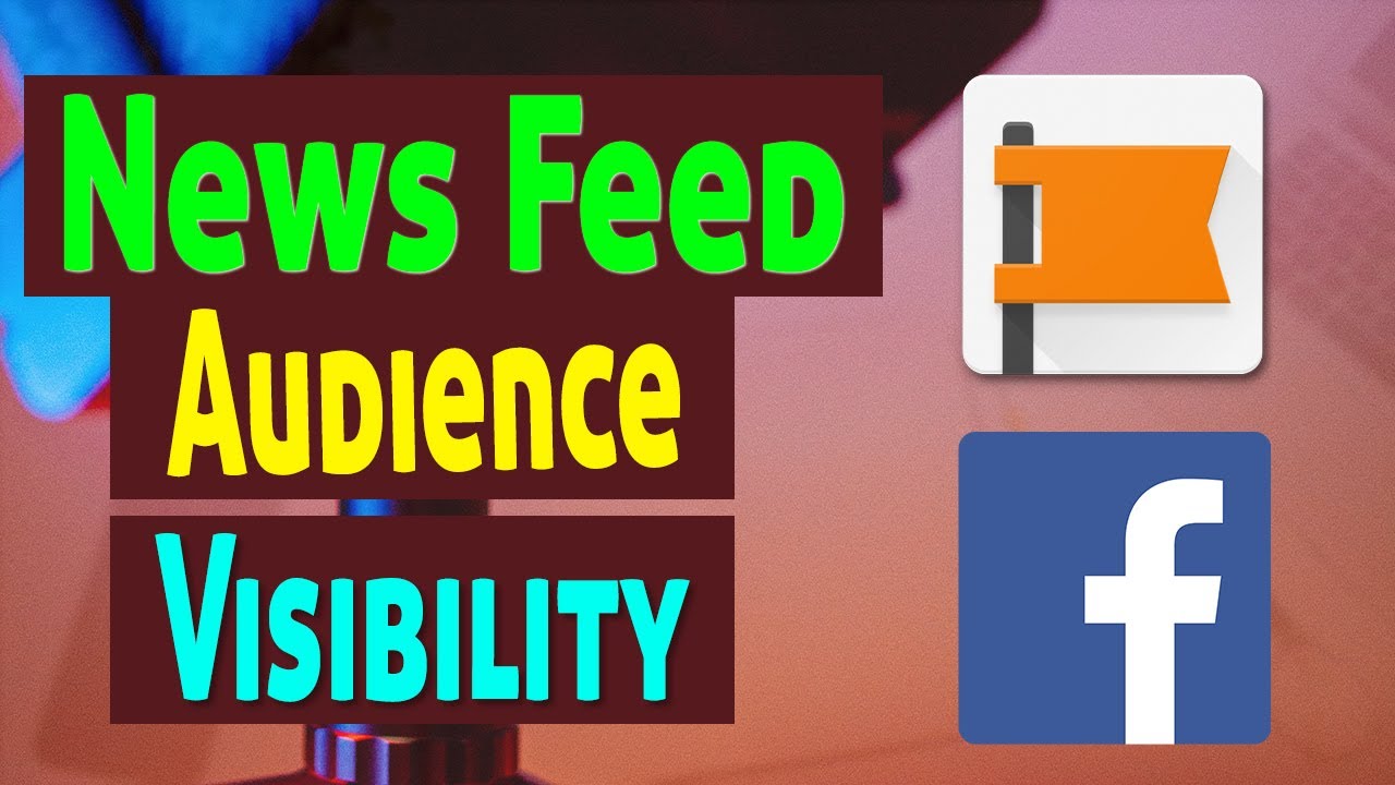 How to Post News Feed Audience and Visibility For Posts - YouTube