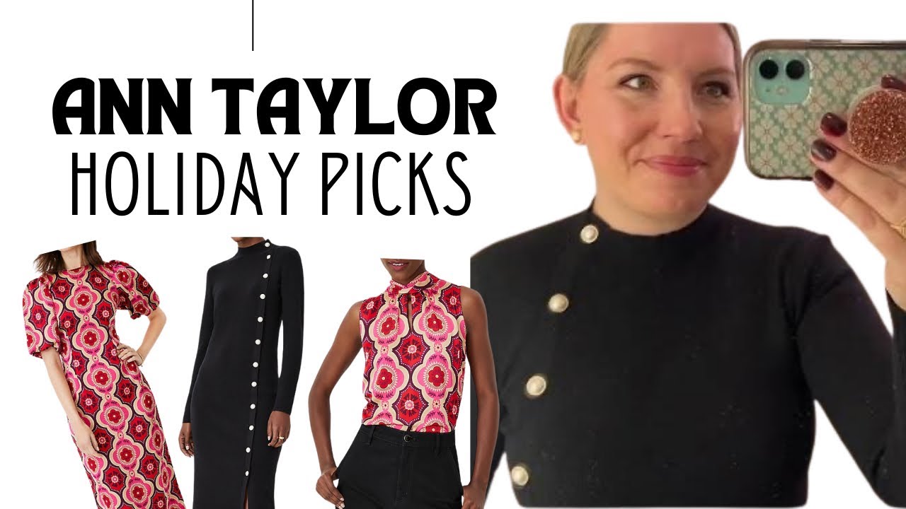 Ann Taylor Try-On and Haul - Holiday Dressing Picks - YouTube