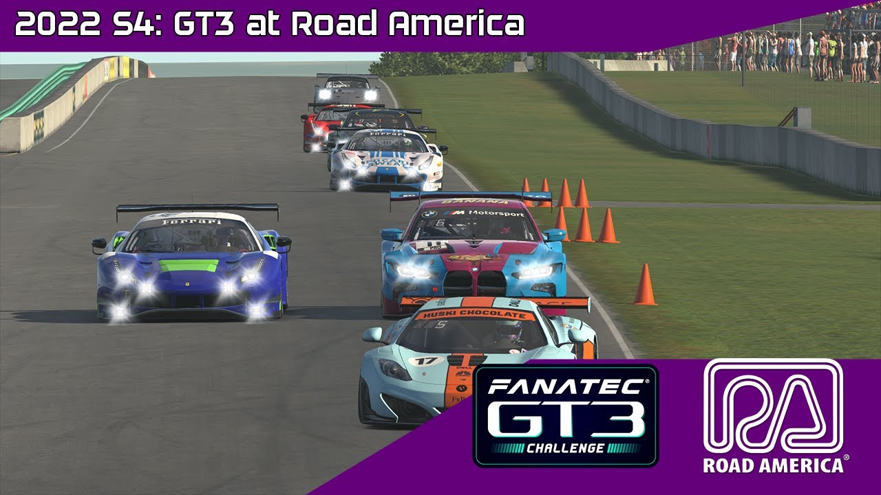 iRacing - GT3 at Road America - YouTube