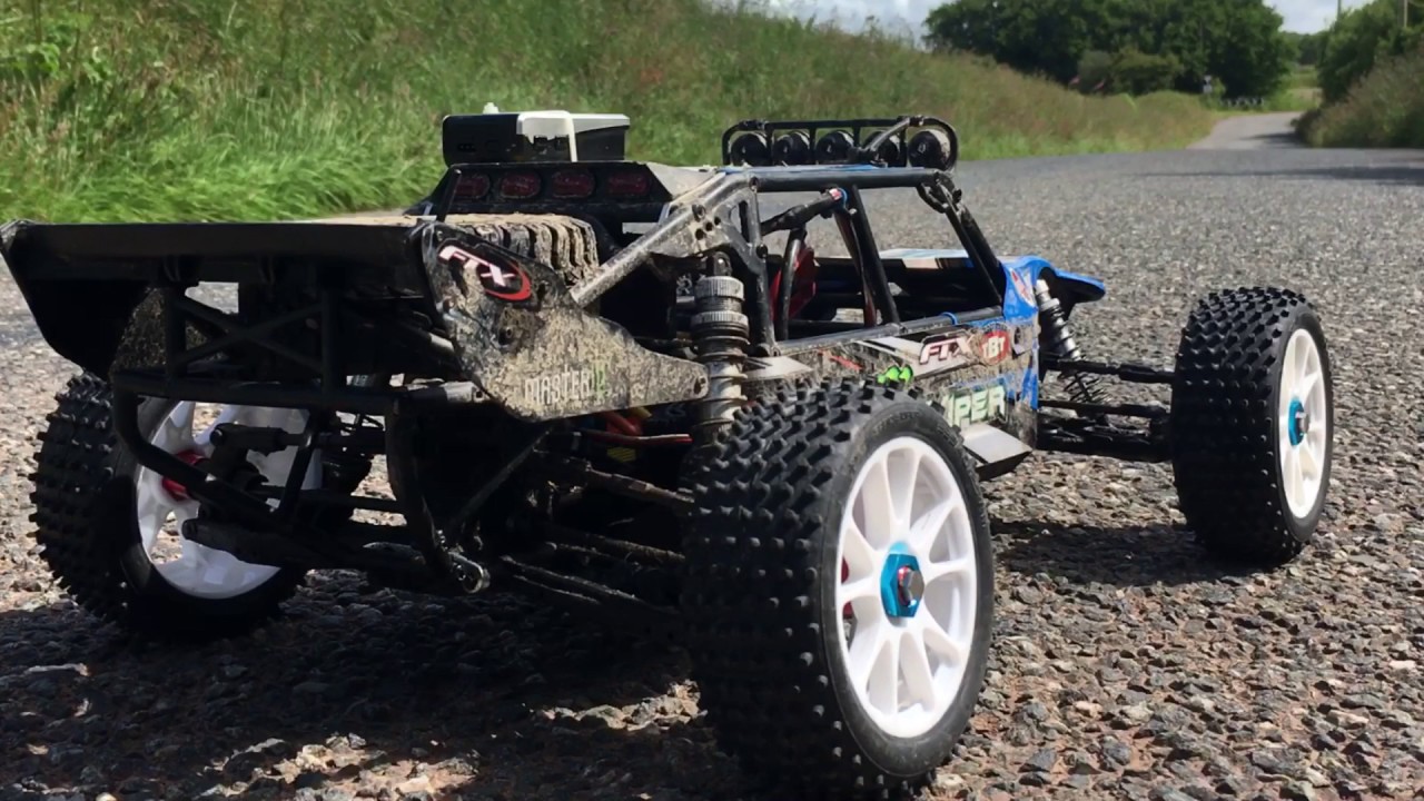 FTX Viper (Brushless) 4S Lipo Speed Trial 2 (see desc') - YouTube