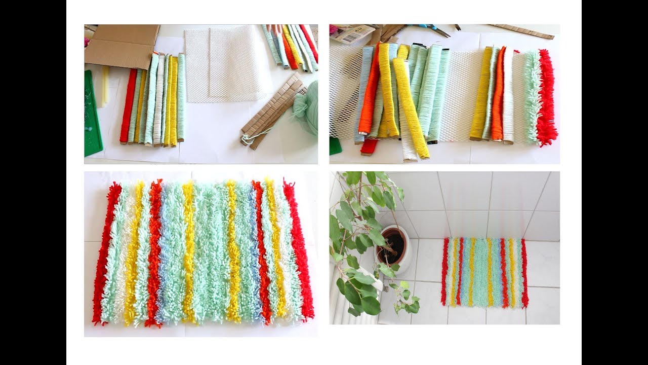 Schöne Bastel Diy Ideen ! Teppich selber machen ! - Crafts Ideas How to ...